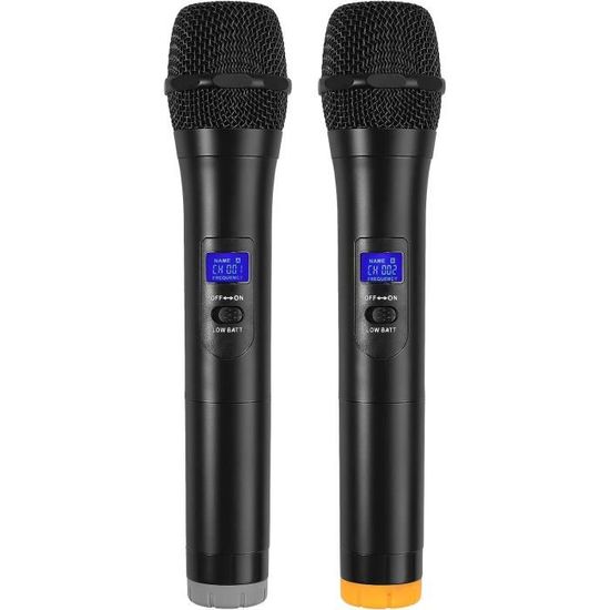 Microphone Sans Fil Uhf Micro Professionnel Studio Avec Microphones ...