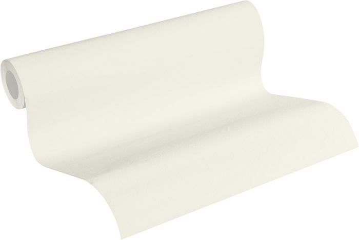Papier peint intissé Blooming papier peint uni 1005 m x 053 m blanc ...
