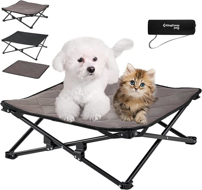 Lit Surélevé Pliable pour Animal Domestique, Lit Surélevé ...
