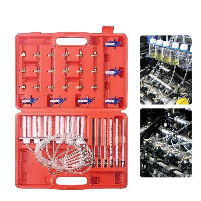 Kit de Test de Débit d'Injecteur Diesel, Adaptateur Rail Commun ...