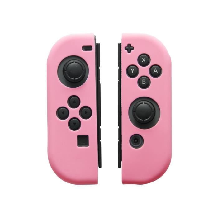 21 Rose - Poignée en caoutchouc de silicone souple pour manette de jeu ...