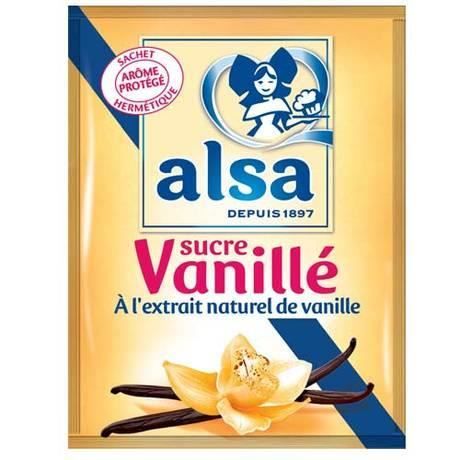Alsa, Sucre vanillé, 10 x 12 sachets - Cdiscount Au quotidien