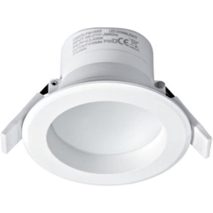 Spot encastré LED fixe rond Aric Grace 230V 12W 4000K blanc - Cdiscount ...