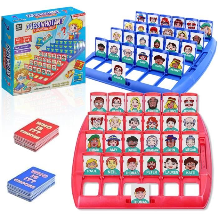 Qui est-ce-Jeu de devinettes amusant-Jeu de société-Qui est-ce-Jeu ...