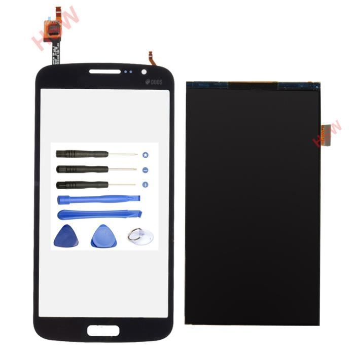 Ecran vitre tactile numériseur + lcd pour Samsung Galaxy Grand 2 G7102 G7105 G7106 G7108 noir ...