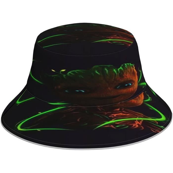 PH Pillows Baby Groot Bucket Hat Fluffy er Casquette de pêcheur pour ...