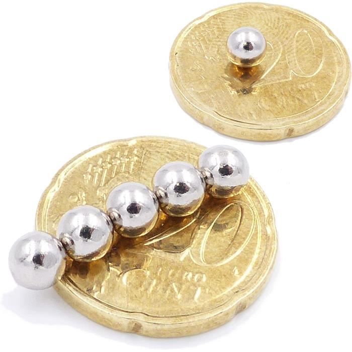40 Mini Aimants Boule 5mm | Aimants en néodyme Ultra Fortes - N38 ...