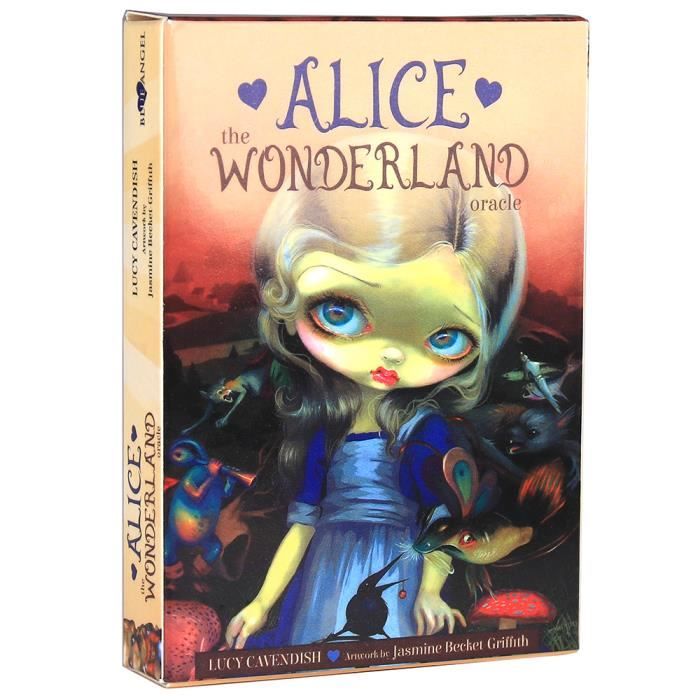 Gris clair - Jeu De Cartes Alice The Wonderland Oracle, Version ...