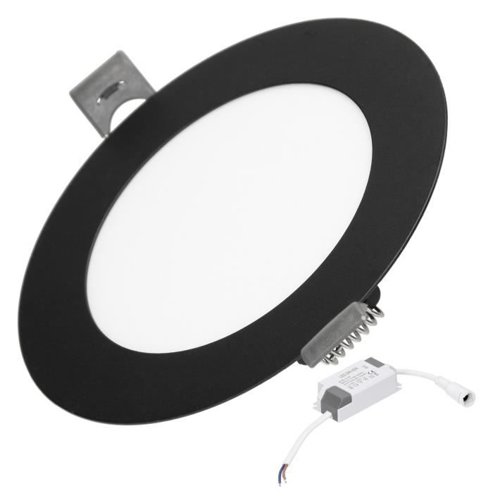 Ecd Germany Led Panel Spot Encastrable 6w Remplace 35w Halogène Rond