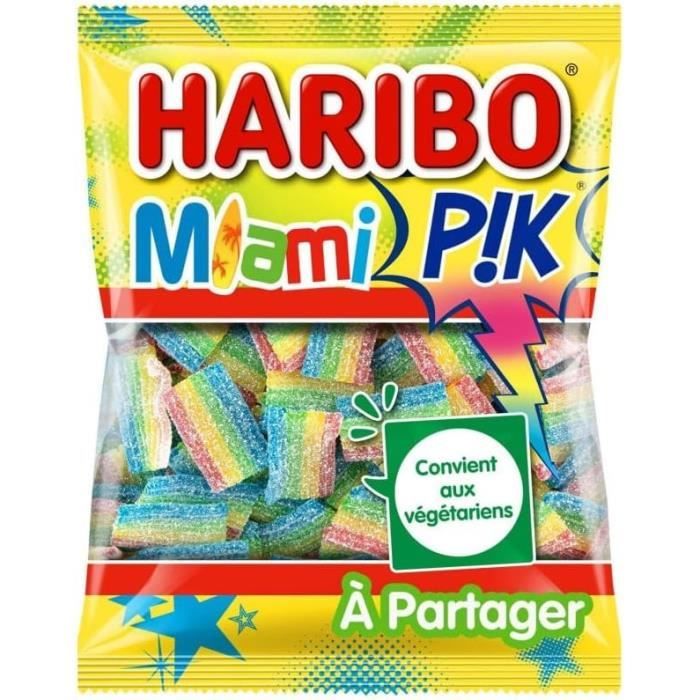 LOT DE 6 - HARIBO - Bonbons Miami Pik - paquet de 200 g - Cdiscount Au ...