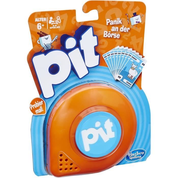 Jeu de société - HASBRO - Pit - Échanger et Gagner - 3 à 8 joueurs - À ...