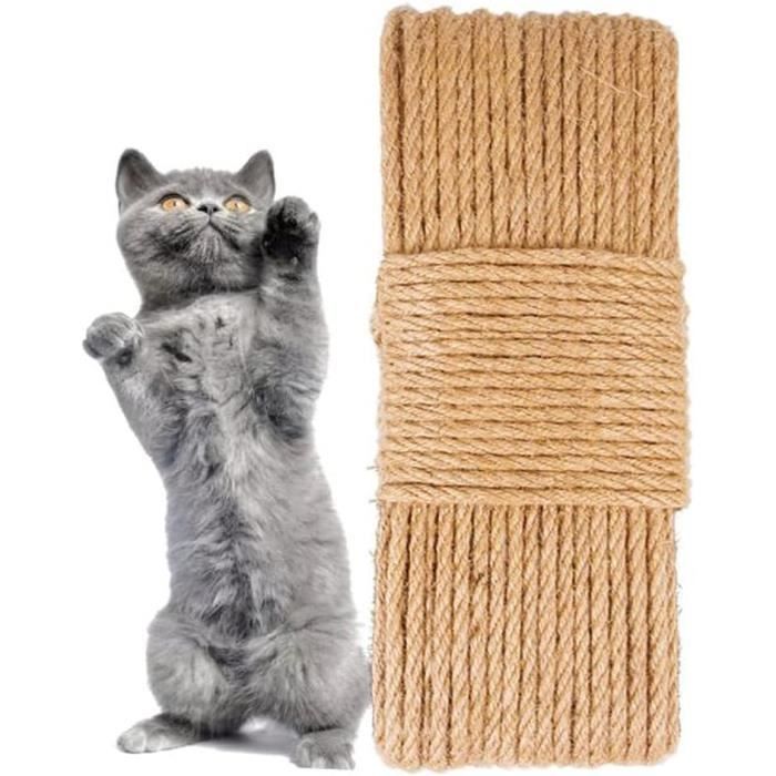 Corde Sisal pour Arbre à Chat,CordeArbreàChat 6mm,Ficelle pour Griffoir ...