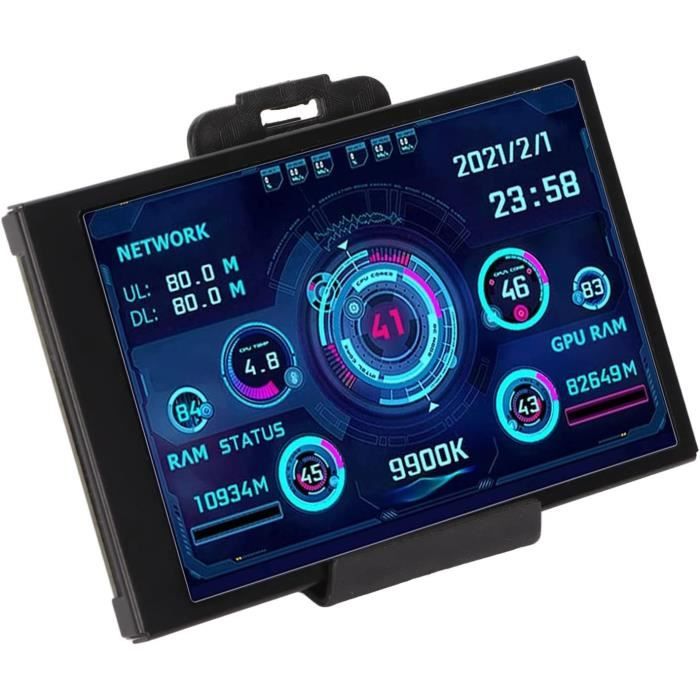 Mini Écran Usb 3,5 Pouces 320 X 480 Ips Uniquement Pour Le Système ...