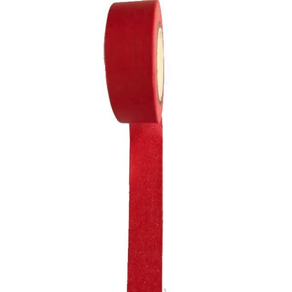 RUBAN ADHESIF,1291-S--bande washi de couleur noir, rouge, jaune, bleu ...