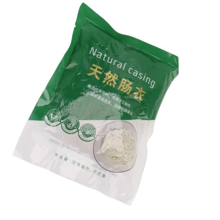 TMISHION Boyaux de saucisse naturels Boyaux de saucisse de porc ...