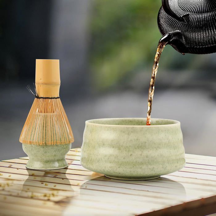 Matcha Kit-Kit Matcha-Matcha Set-5 pièces,avec fouet à matcha,cuillère ...