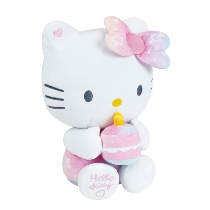Hello Kitty Peluche Interactive Anniversaire +/- 26 cm - JEMINI ...