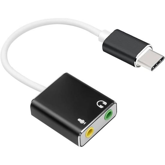 Carte Son Stéréo Externe USB C - BITI'S - Kmuqshy - Audio Haute ...