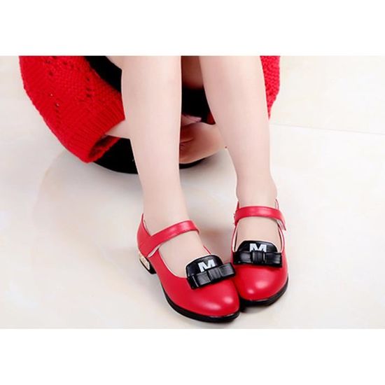 EOZY Ballerine Chaussure Enfant Fille Princesse... Rouge Rouge ...