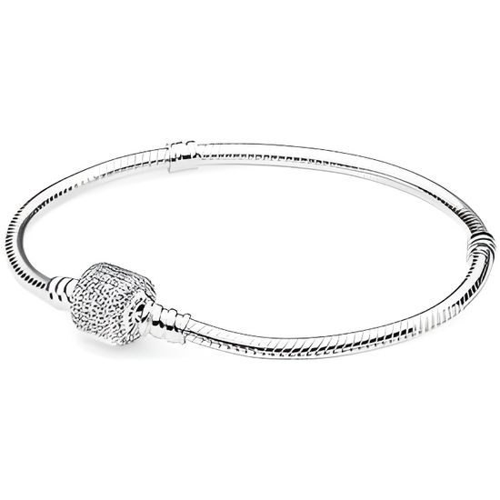 Bracelet - PANDORA - 590723CZ-18 - Argenté - Oxyde de zirconium - Femme ...