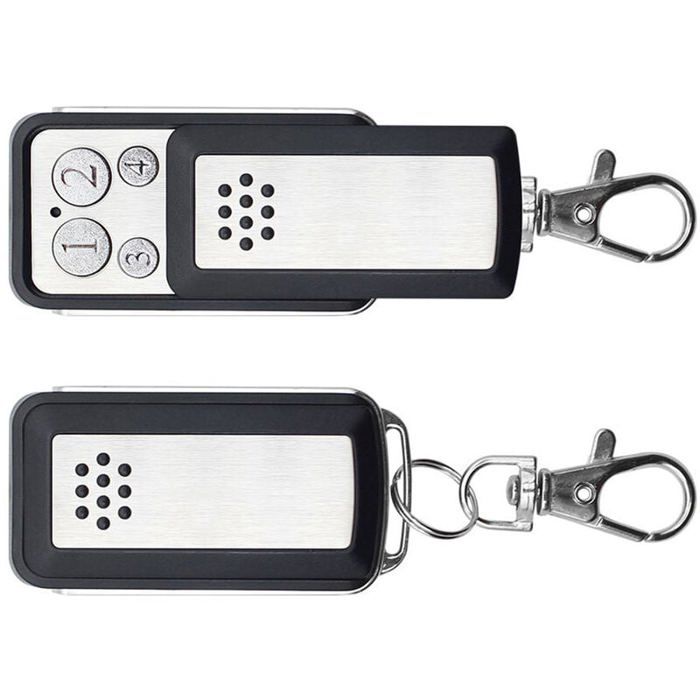 2 Télécommandes portail 433,92 MHz, bip universel, compatible A-vid-sen ...
