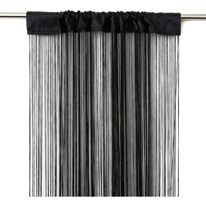 VICTORIA M Leonora Rideau à Passant - Déco Rideau à Franges Franges 100 ...