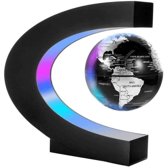 Creative Glowing Globe Sphère Flottant Magnétique Lévitation Sphère ...
