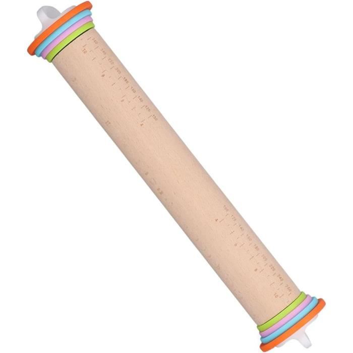 Rouleau à pâtisserie, Rouleau de pâte à échelle réglable pour Pizza ...