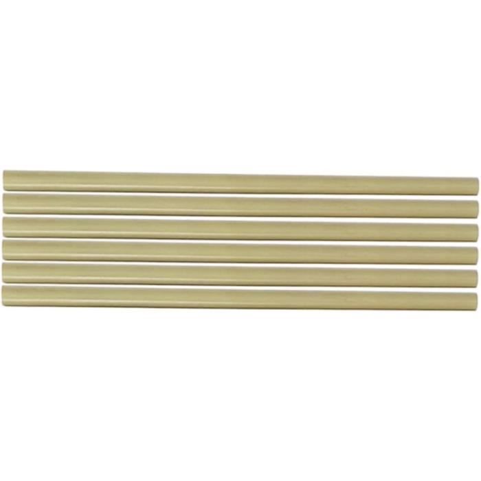 6 Pièces Biodégradable Srtaw Paille Réutilisable Paille De Bambou ...