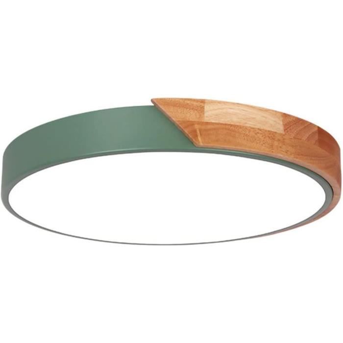 Plafonnier Led En Bois À Encastrer À Encastrer Plafonnier Rond Moderne ...