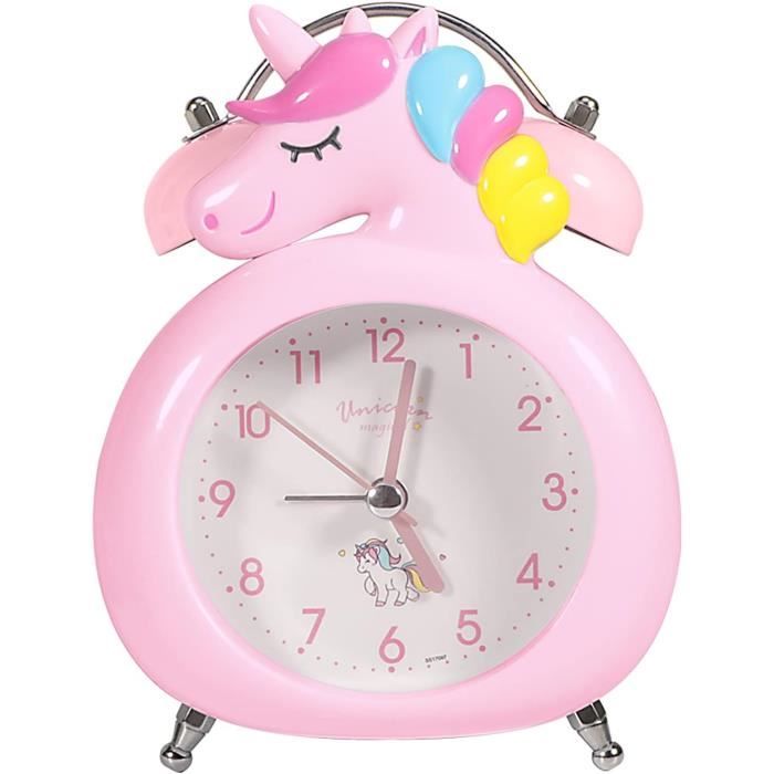 Réveil Licorne Pour Fille Rétro Loud Twin Bell Clock[u2156] - Cdiscount Jeux - Jouets