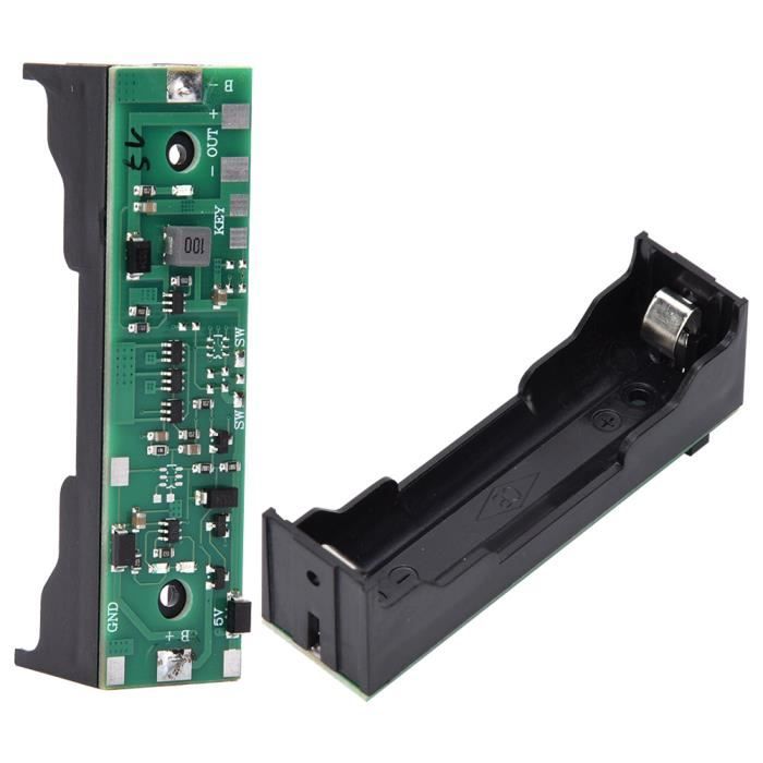 Cikonielf module UPS 5 V 5V UPS 18650 Lithium Battery Boost Step Up Module de charge avec ...