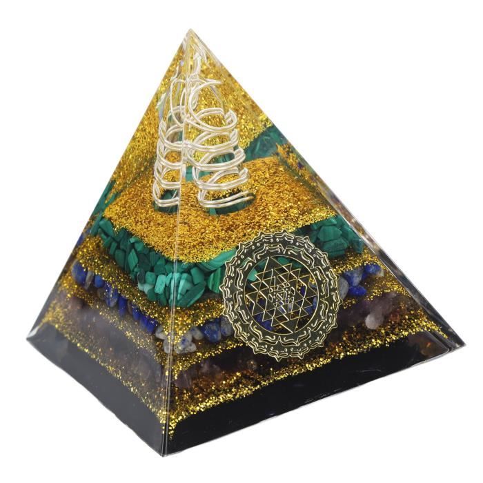 Dioche pyramide d'orgone pour l'énergie positive Pyramide de Générateur ...
