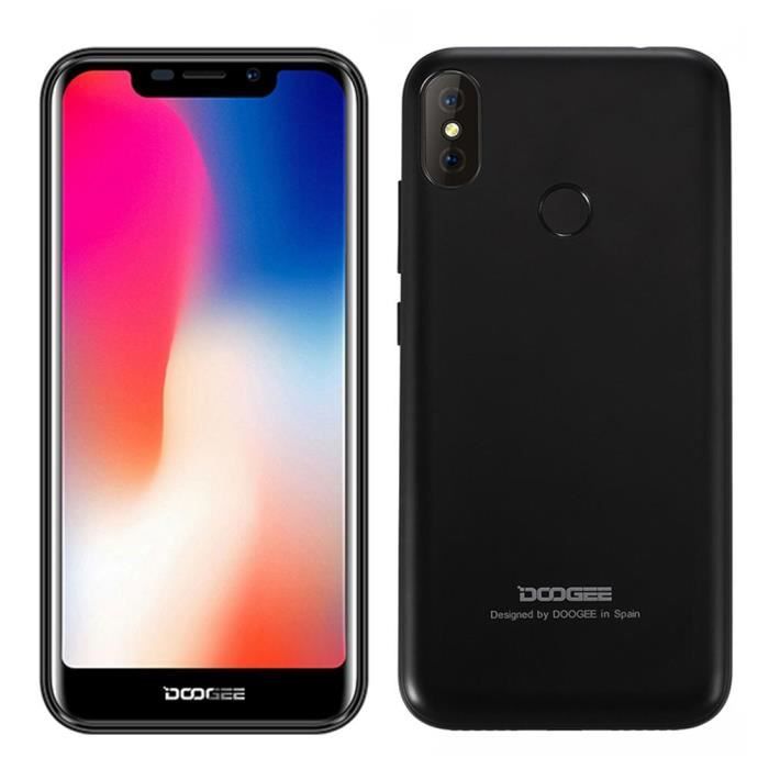 DOOGEE X70 Android 8.1 Quad Core Face Débloquer la RAM du téléphone 3G ...