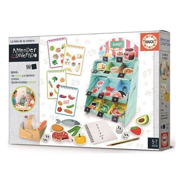 Educa Borrás Aprender est Amusant La liste de Courses : Apprendre sur ...