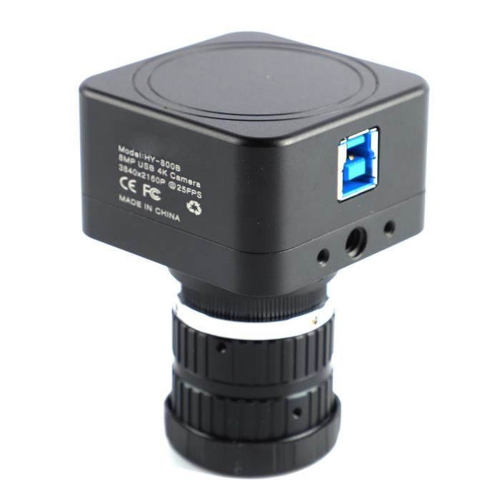Webcam USB - LAN - HY-800B - 8MP 4K - Objectif Zoom 35mm - Imagerie Microscopique - Cdiscount ...
