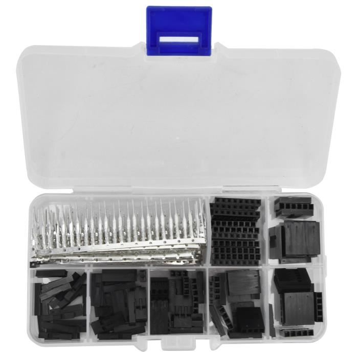 HURRISE Connecteur de cavalier 310pcs Connecteurs 2,54mm En-tête de ...