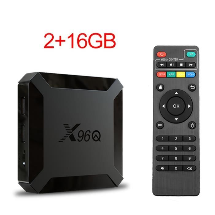 X96 mini Box TV multifonction Boîtier multimédia 4K avec processeur à 4 ...
