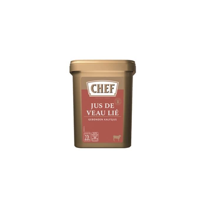 Jus de veau lié Chef - 660g - Cdiscount Au quotidien