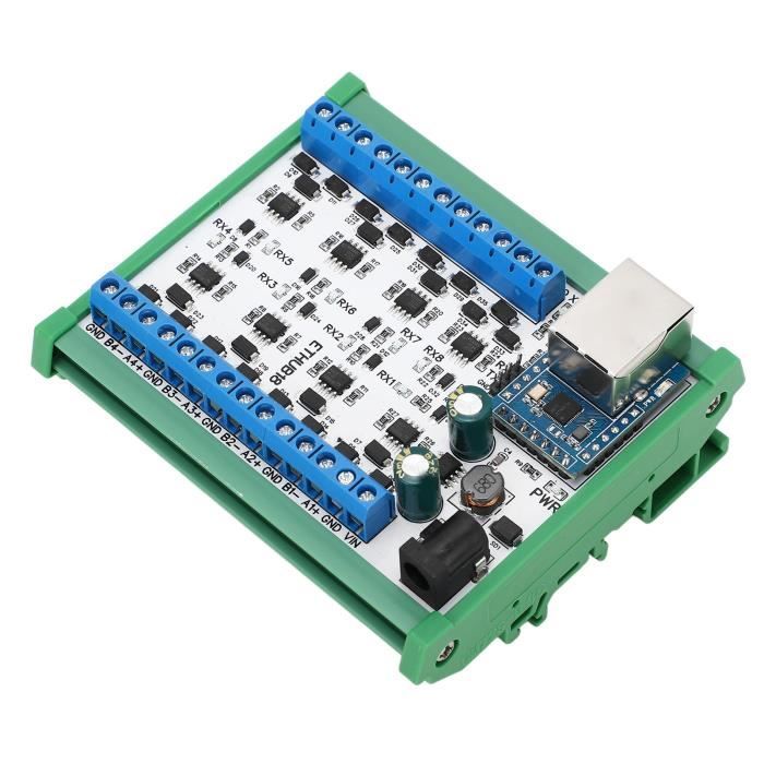 Shipenophy module de concentrateur RJ45 vers 8 RS485 Convertisseur de outillage electrique ...