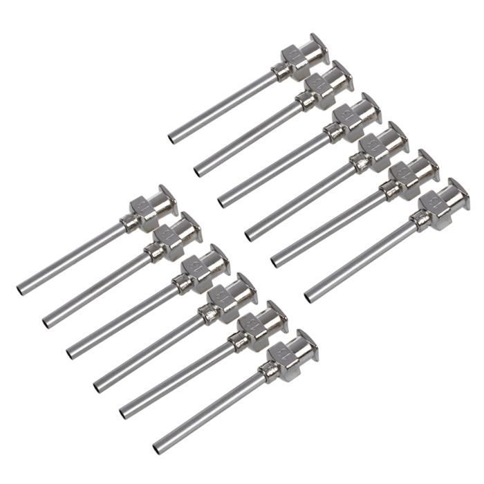 Stainless Steel Luer Lock Industrial Liquid Dispensing Needle Tip, 13 ...