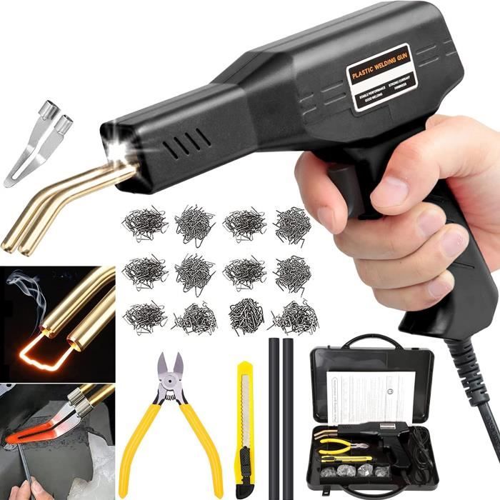 150W Soudure Plastique,2 en1 Soudeuse Plastique avec 800Pcs 6 Types ...
