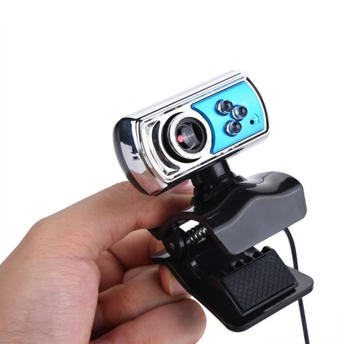 TMISHION caméra PC 360 degrés de rotation USB HD 12 mégapixels webcam ...