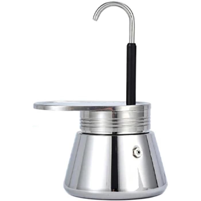 La cafetière italienne à tube simple-double prépare un délicieux café ...