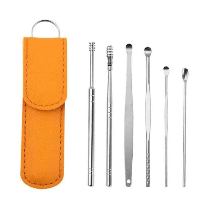 PX01867-KIT ANTI-CERUMEN.Ensemble d'outils de prélèvement d'oreilles en ...