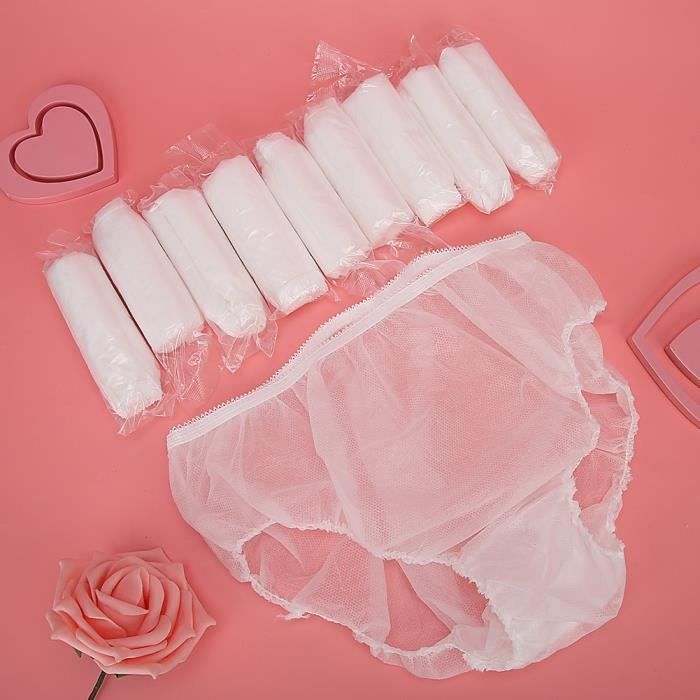 RUR Culotte Papier Jetable Femme Maternité Non-Tissé Double Couche ...