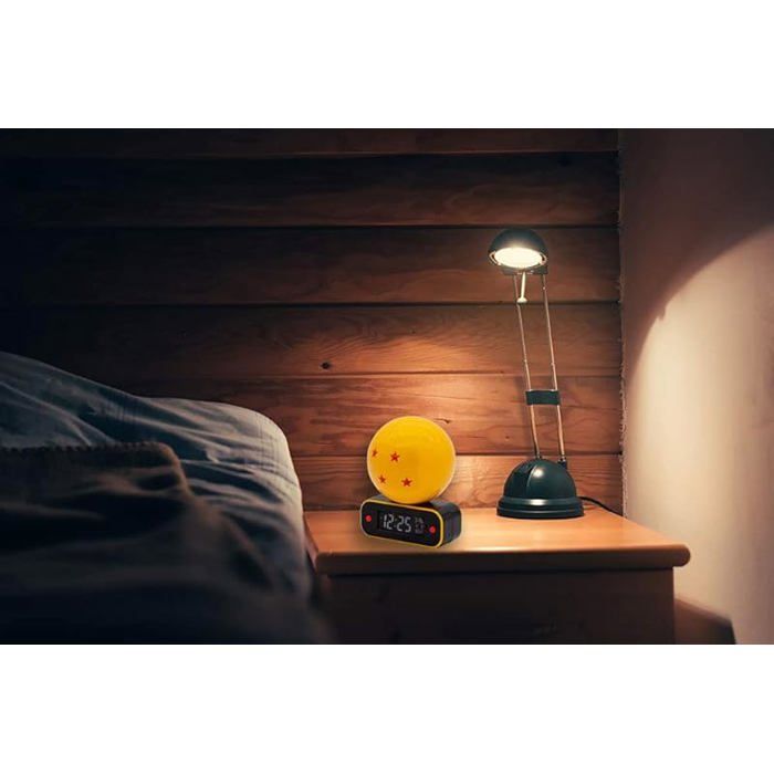 Radio-réveil numérique Dragon Ball Z boule de cristal, jaune/rouge/noir ...