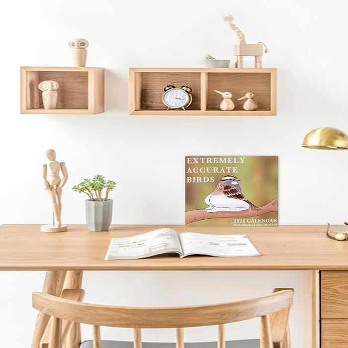 Extremely Accurate Birds Calendrier 2024 2024 Anatomique Précis Oiseaux ...