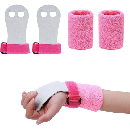 Gants de Gymnastique - NOBRAND - Manique Fille - Cuir Synthétique ...