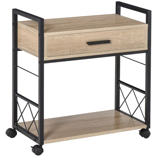 Table d'appoint chariot de service avec roues chariot de cuisine table ...